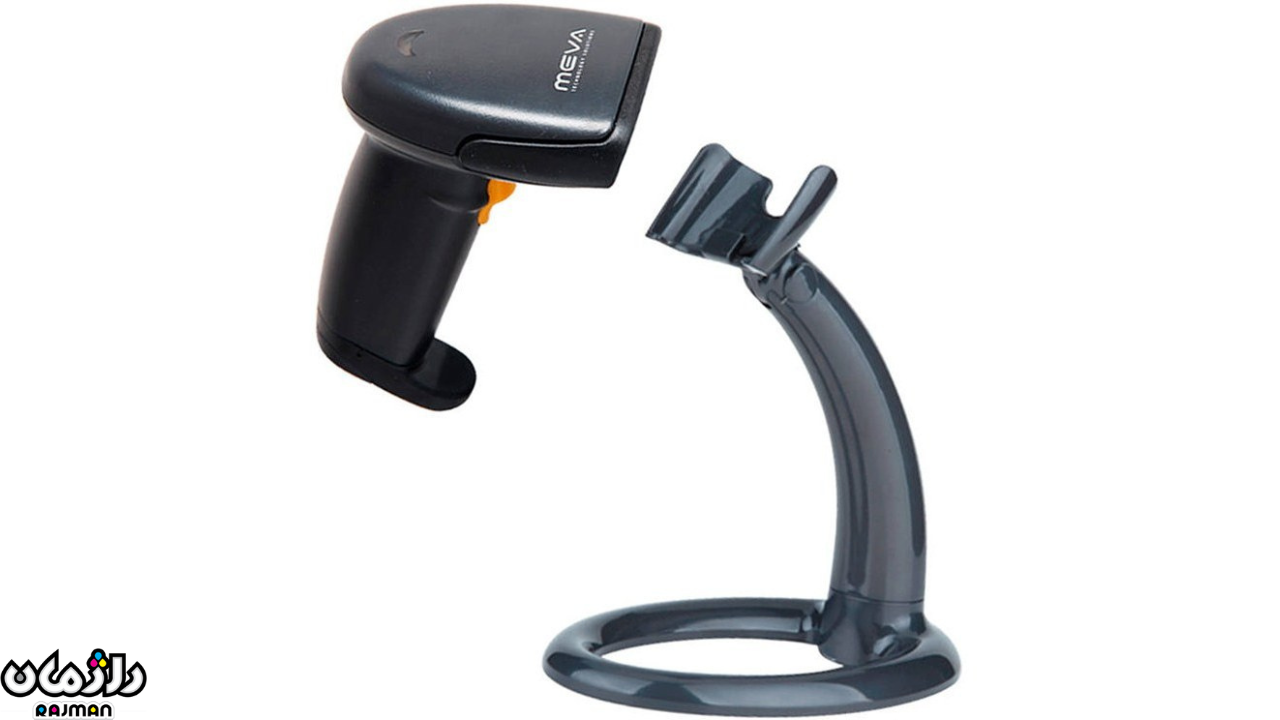بارکد خوان با سیم تک بعدی میوا Meva 1750 با پایه