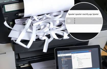 اسپولینگ در پرینتر چیست؟